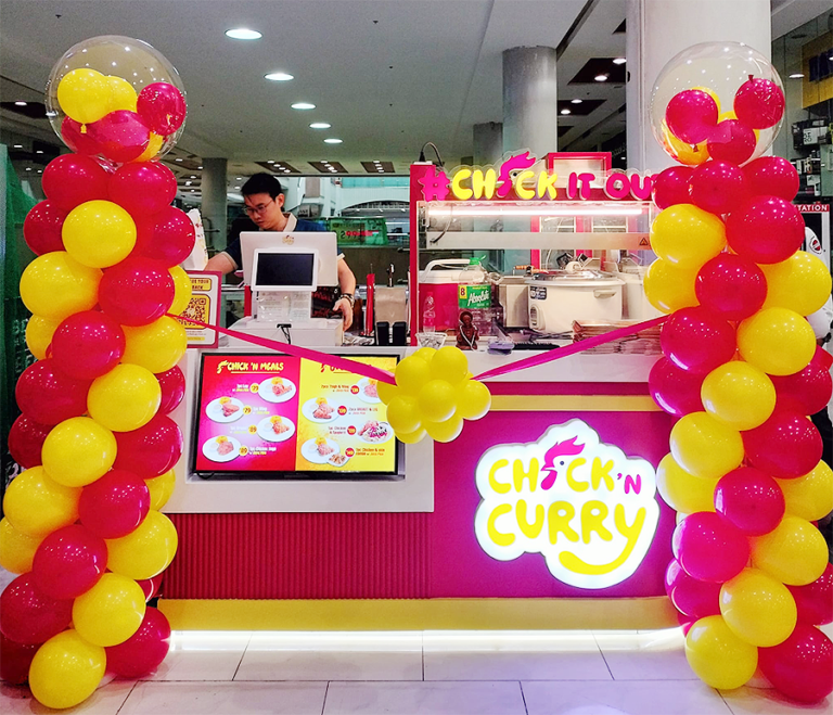 Display Solutions For Chick ‘N Curry Branch
